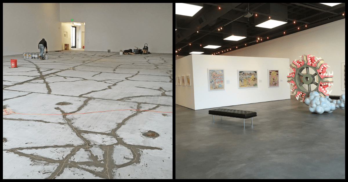 Museum Interior Concrete Restoration Makes History (and Art) - Westcoat