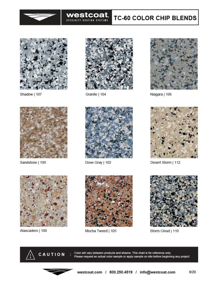 TC-60 Updated Colors - Westcoat