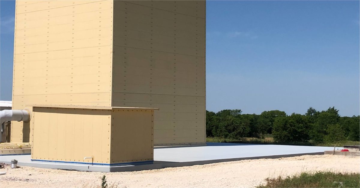 Macoat and WP Wrap Installed at Viziv Tesla Tower - Westcoat