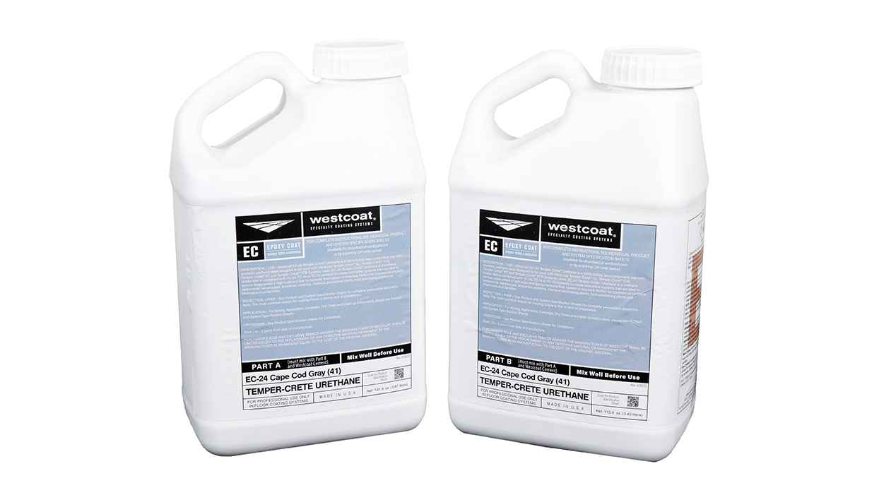 Product Update: EC-24 Temper-Crete Urethane - Westcoat