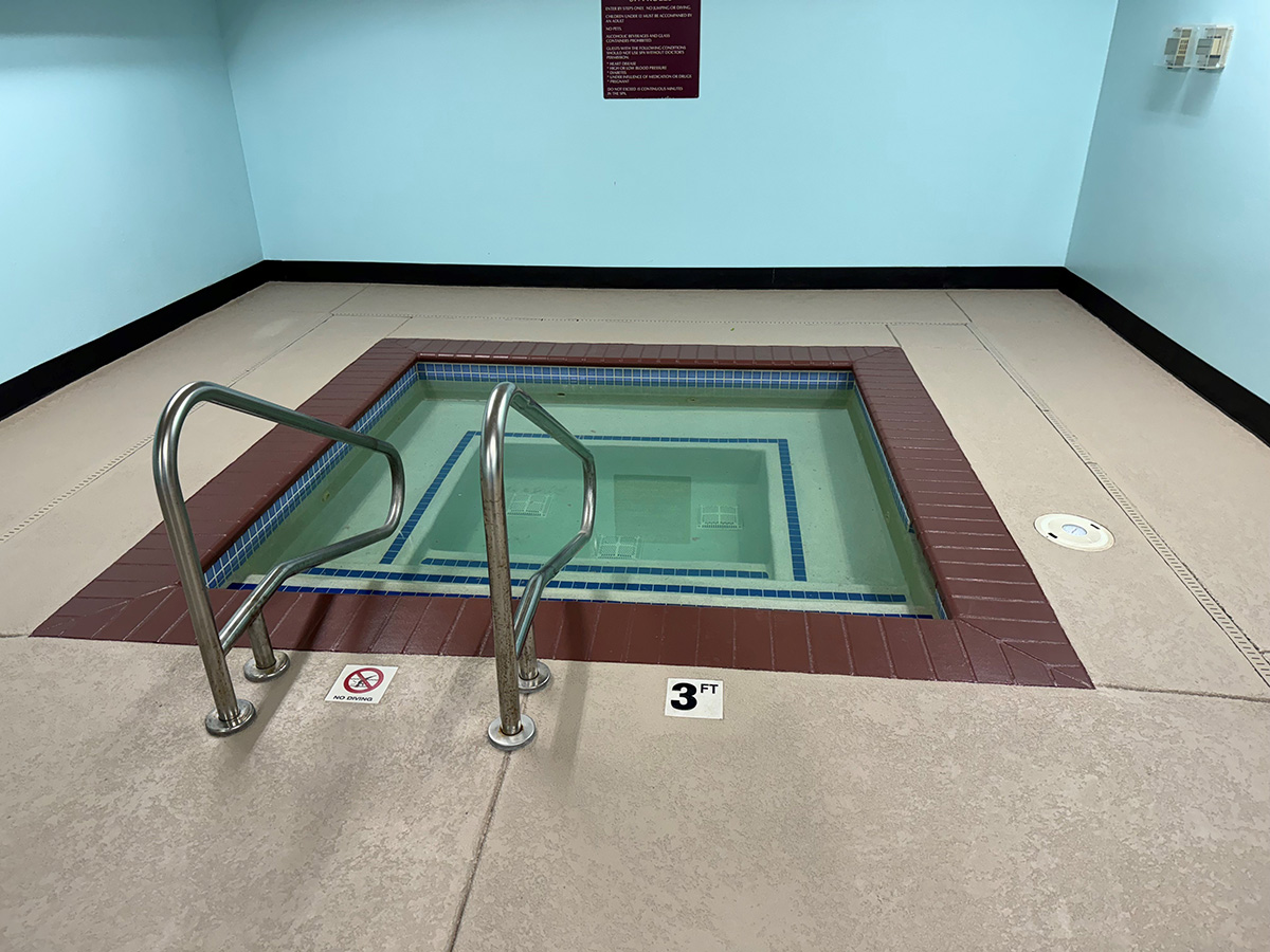 Evergreen Resurfaces Inn-door Pool Deck - Westcoat
