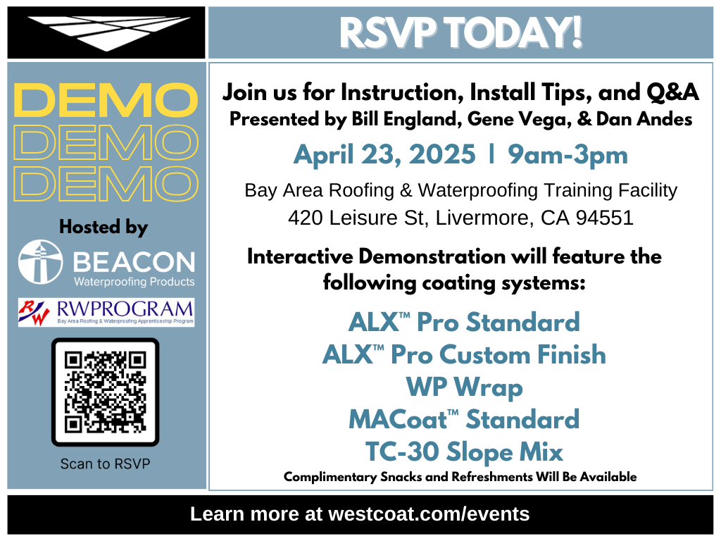 Westcoat Events, Training & Industry Updates