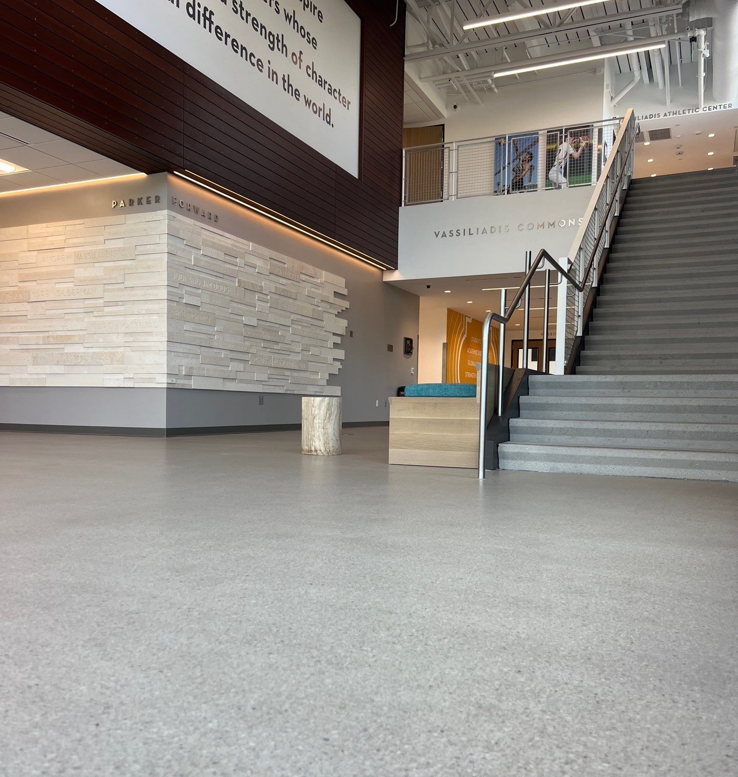 Floors for Student Athletic Center - Westcoat