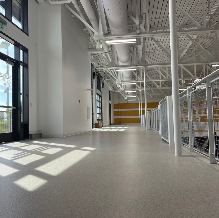 Floors for Student Athletic Center - Westcoat